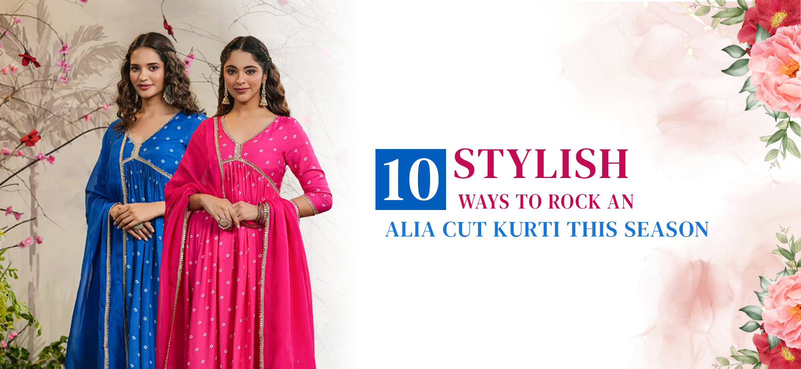 10 Stylish Ways to Rock an Alia Cut Kurti This Season – EverBloom