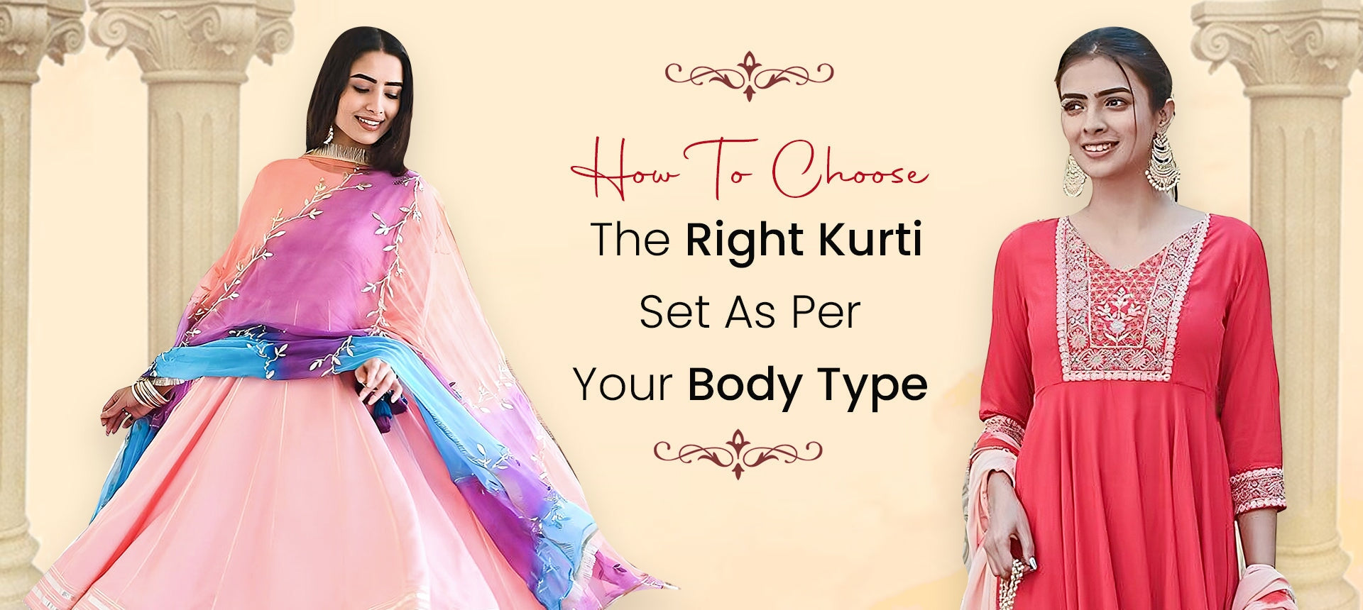 How To Choose The Right Kurti Set As Per Your Body Type? – EverBloom